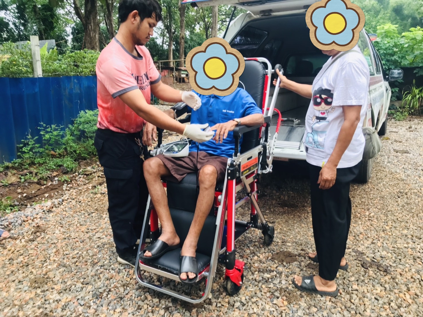 วันที่ 26 กันยายน 2566 งานป้องกันฯ รับผู้ป่วยเพศชาย อายุ 80 ปี หมู่ 10 บ้านใหม่พัฒนา มีอาการ ...